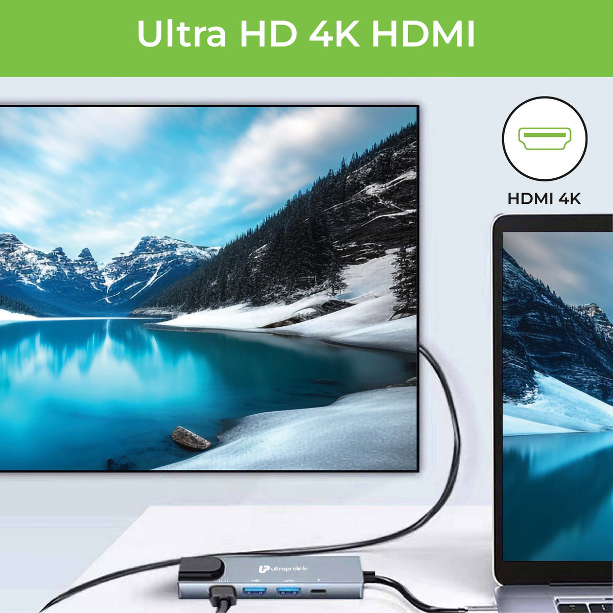 Smart Hub 5 USB Type C 5 in 1 Docking Station UL1207 – UltraProlink