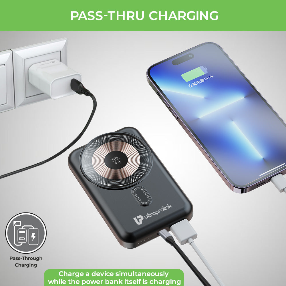 Juice-Up Mag 3 Wireless Magnetic Power Bank (10,000mAh) UM1114 ...