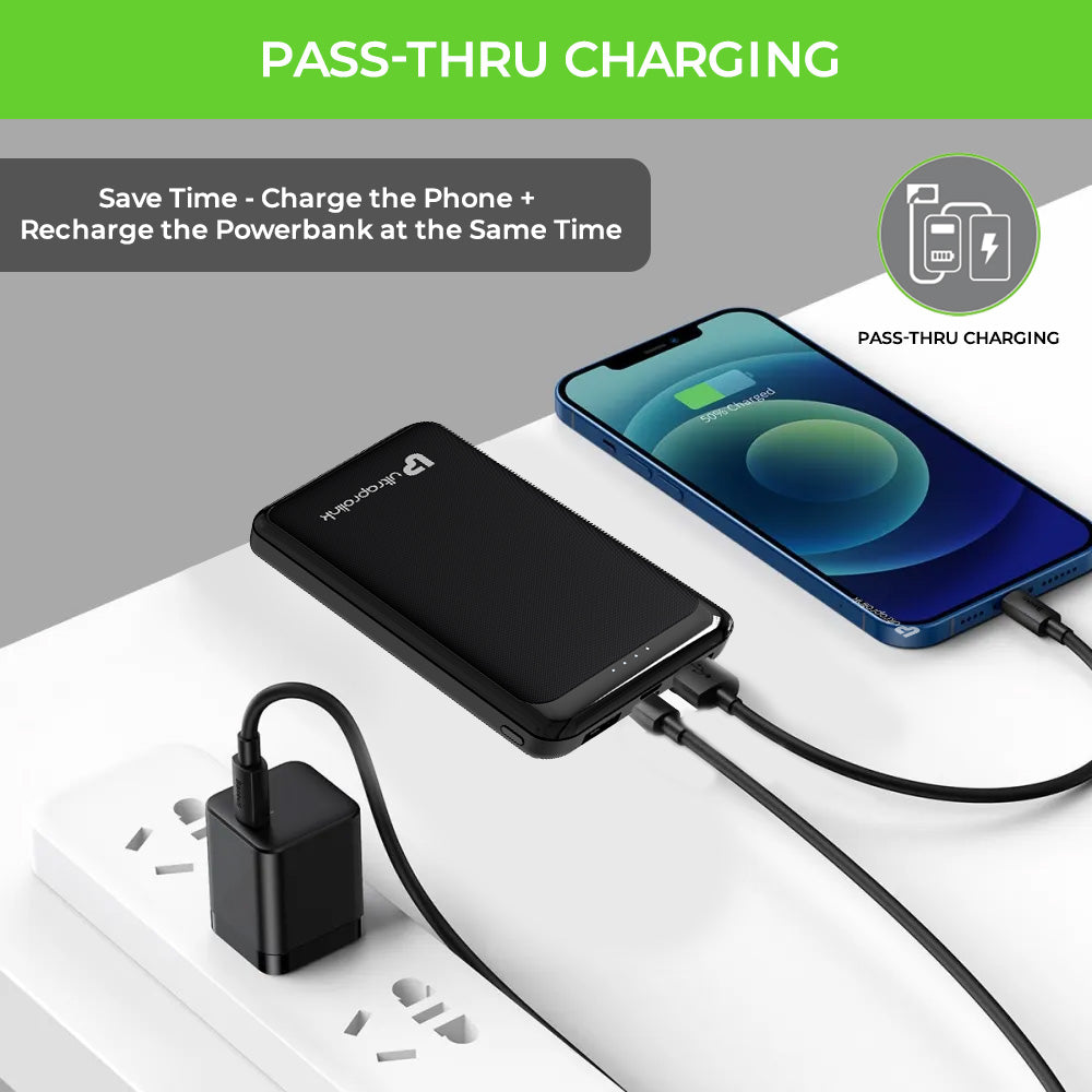 UltraProlink 10000mAh Slim 22.5W QC - PD - PPS Power Bank|Juice - Up P