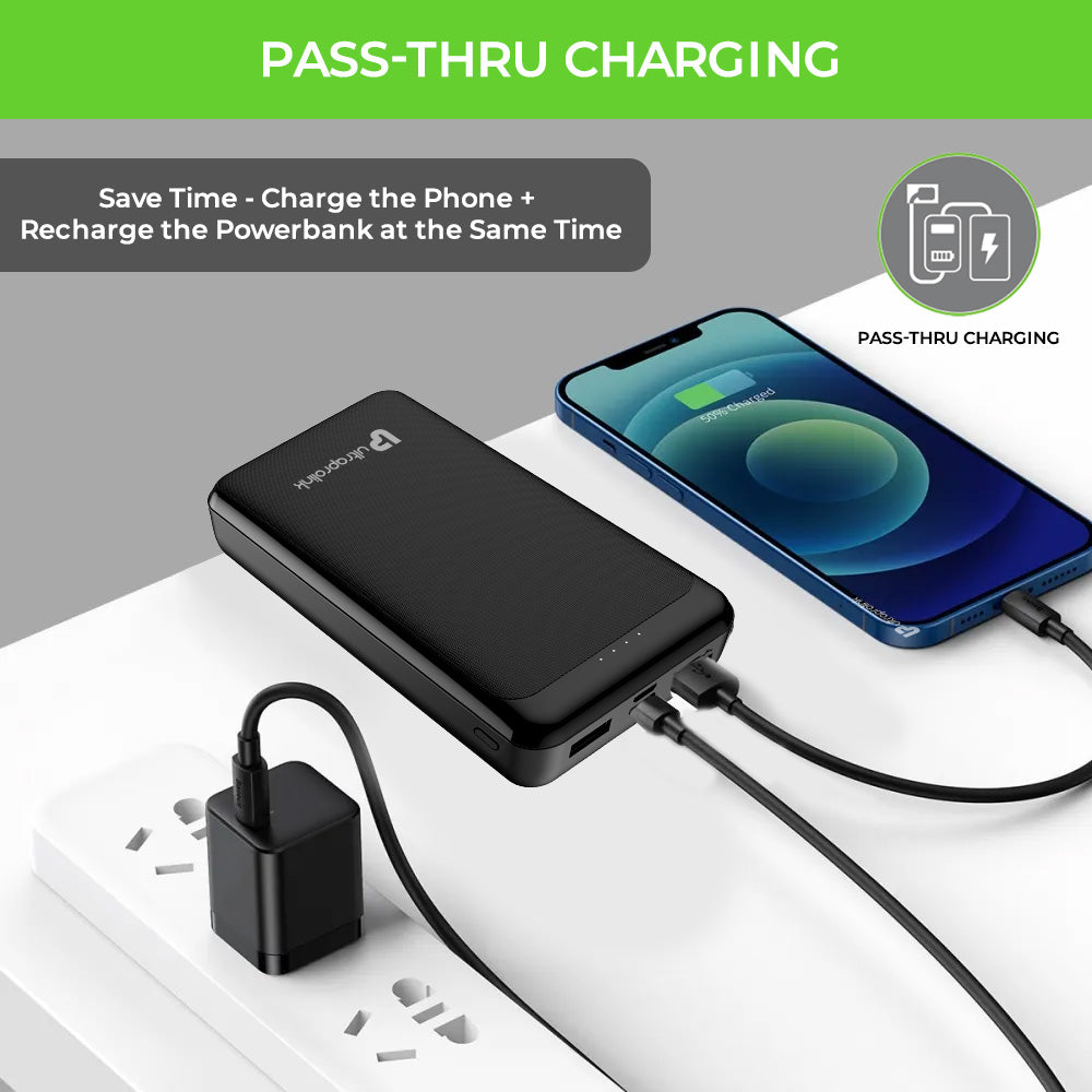 UltraProlink 20000mAh Slim 22.5W QC - PD - PPS Power Bank|Juice - Up P