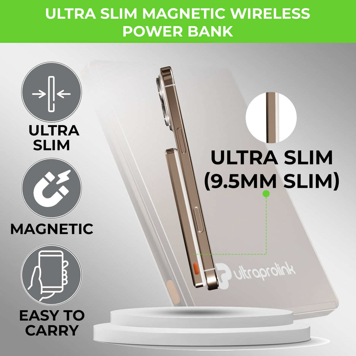 Juice-Up Mag 4 Wireless Magnetic Power Bank (5,000mAh) UM1125TTN – UltraProlink